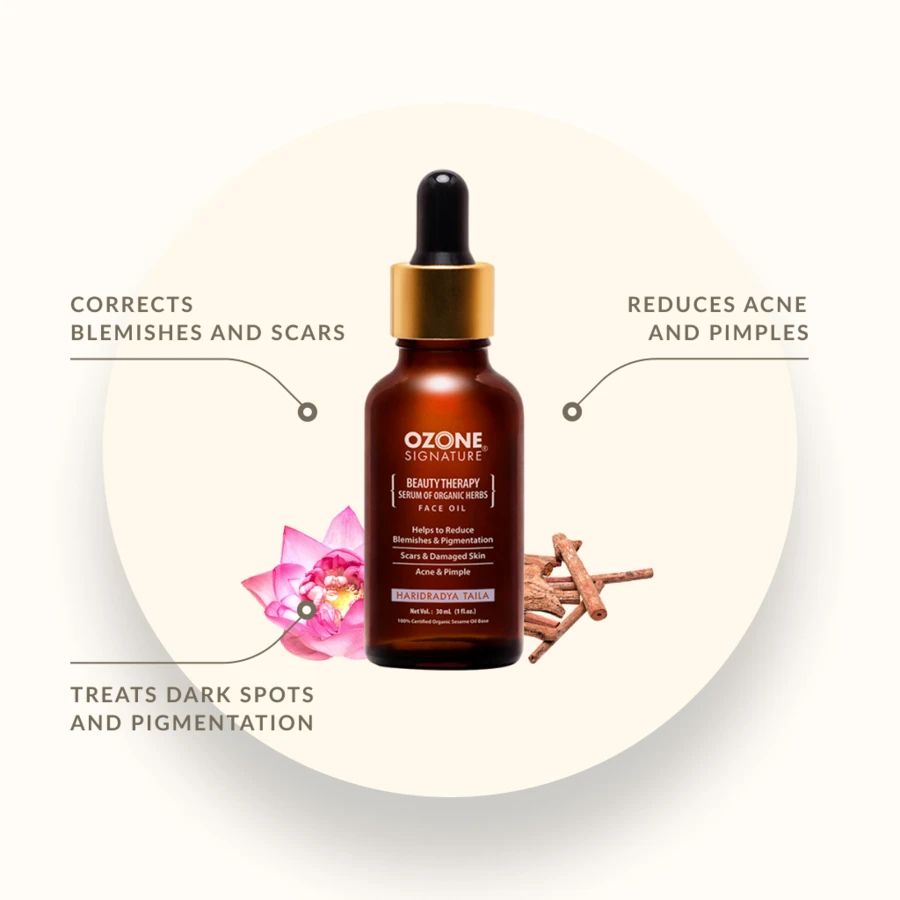Transformative Ayurvedic Formulation For Acne Prone Skin – Ozone Signature